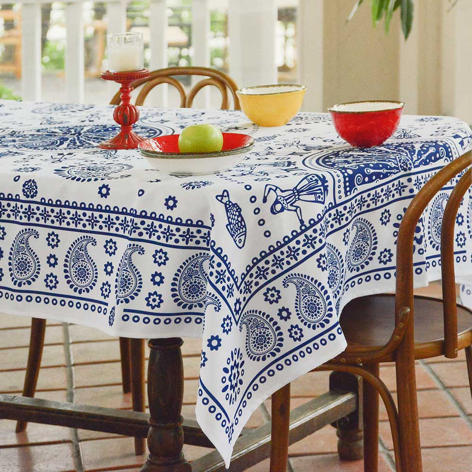 BlueTabla - Georgian Traditional Tablelcloth